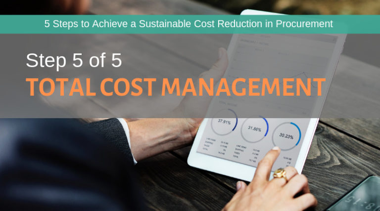 5 Steps to Achieve a Sustainable Cost Reduction in Procurement - Walthan